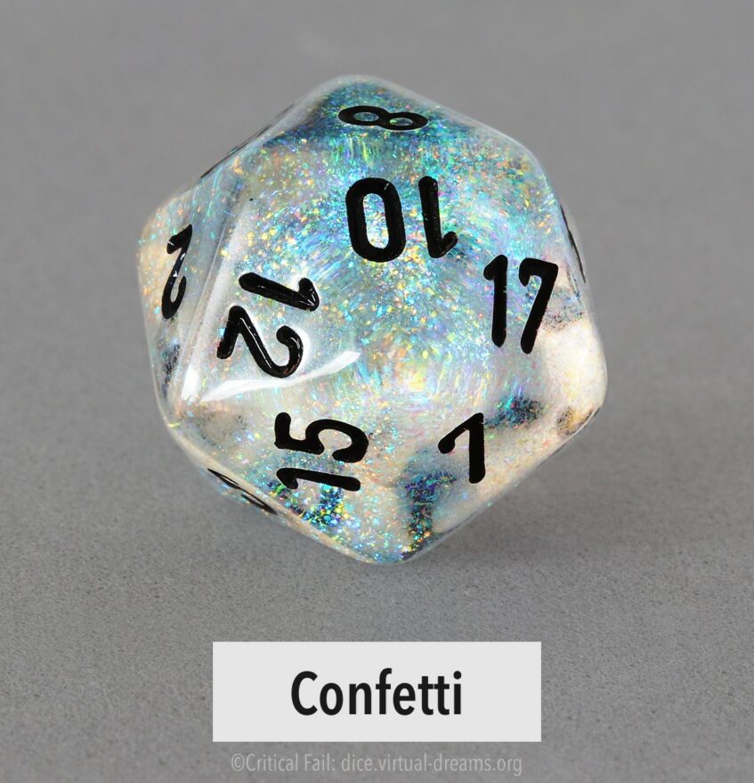 Reference Guide: Chessex Borealis – Critical Fail 🎲